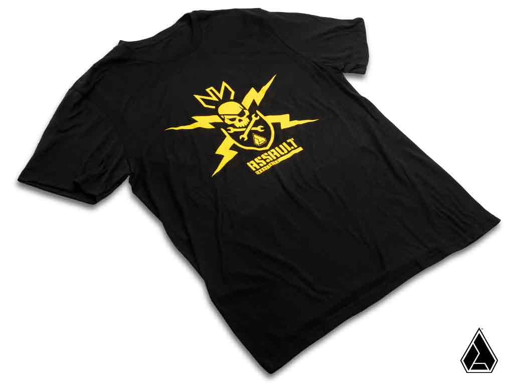 Assault Warning Label Men's T-Shirt – Assault Industries